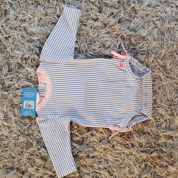 Ruffle Butts | Swim | Nwt Ruffle Butts Baby 36mo Seersucker Swimsuit | Poshmark